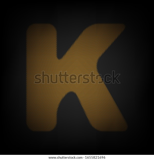 Letter K Sign Design Template Element Stock Vector (Royalty Free ...