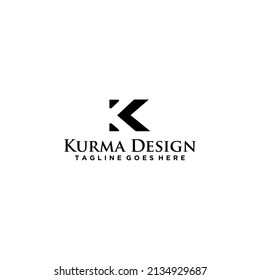 Letter K Simple Logo Design Stock Vector (Royalty Free) 2134929687 ...