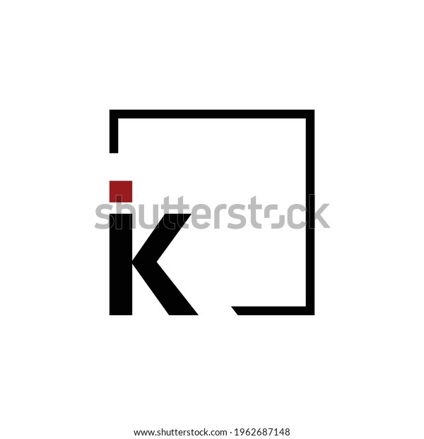 Letter K Square Logo Real Estate Stock Vector (Royalty Free) 1962687148 ...
