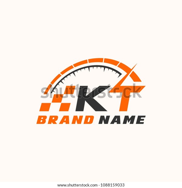 Letter K T Logo Icon Design Stock Vector (Royalty Free) 1088159033 ...