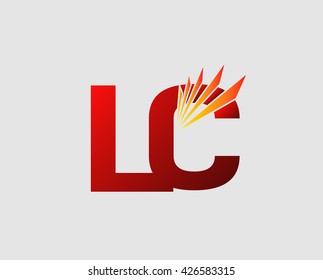 Letter L C Logo Vector Stock Vector (Royalty Free) 426583315 | Shutterstock