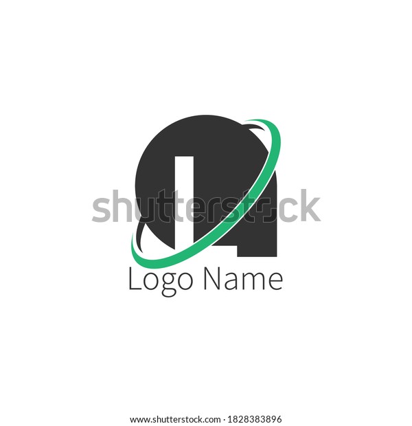 Letter L Circle Icon Logo Design Stock Vector (Royalty Free) 1828383896 ...