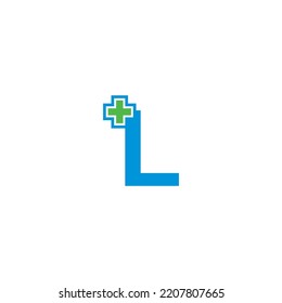 Letter L Logo Template Design Health Stock Vector (Royalty Free ...