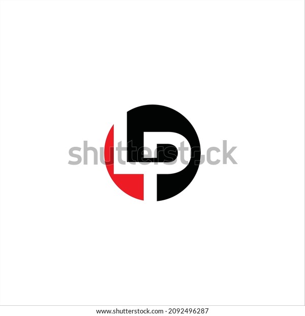 Letter L P Logo Vector Template Stock Vector (Royalty Free) 2092496287 ...