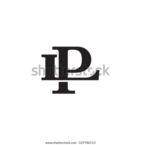 Letter L P Monogram Logo Stock Vector (Royalty Free) 329786513