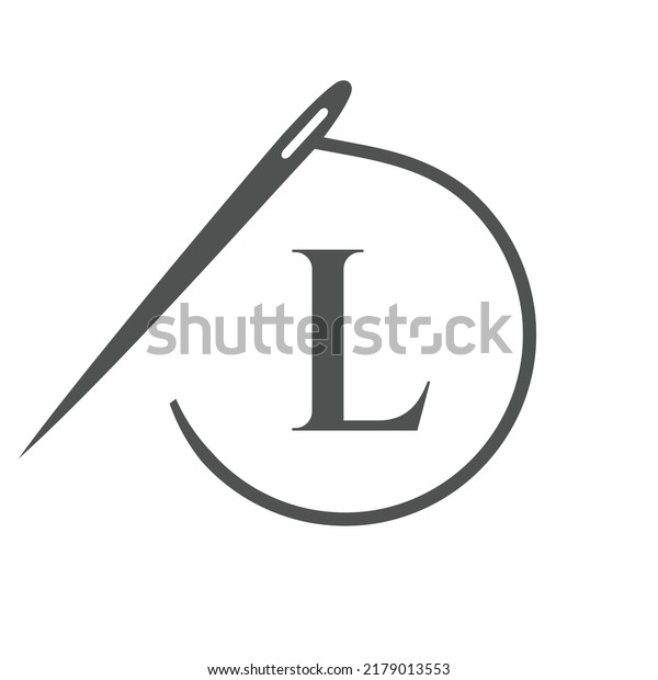 Logotipo de letra L Tailor, logotipo: vector de stock (libre de ...