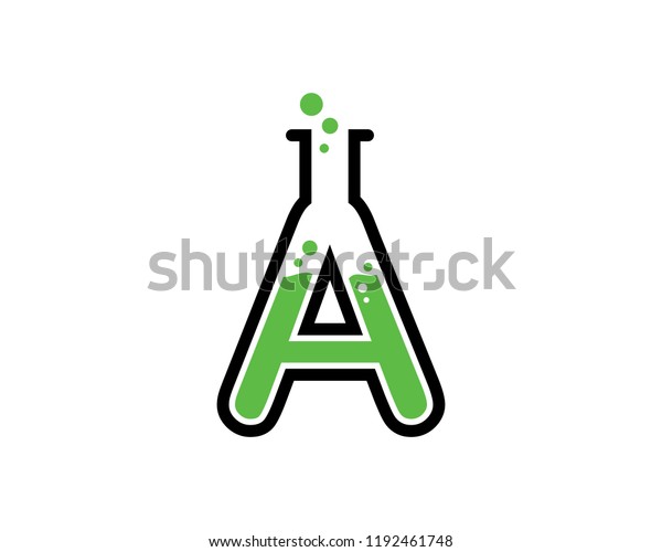 Letter Lab Logo Template Design Vector Stock Vector (Royalty Free ...