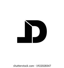Letter Ld Simple Logo Design Vector Stock Vector (Royalty Free ...