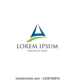 Delta Green Logo Design Template Stock Vector (Royalty Free) 1511094611