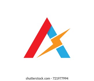 Letter Slash Logo Concept Letter Icon Stock Vector (Royalty Free ...