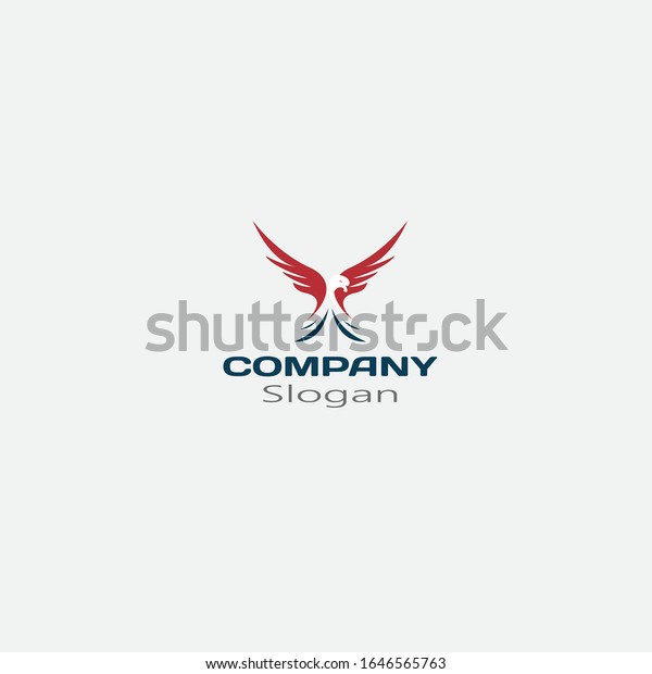 Letter Logo Design X Bird Logo Stock Vector (Royalty Free) 1646565763 ...