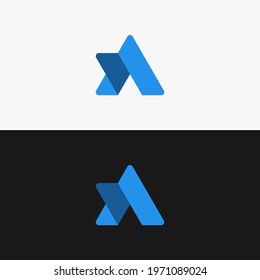 Letter Logo Minimal Design Concept Stock Vector (Royalty Free ...