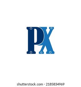 Letter Logo Px Vector Illustration Symbol Stock Vector (Royalty Free ...