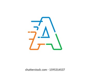 Initial Letter Ahas Logo Vector Stock Vector (Royalty Free) 576233020