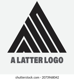Letter Logo Very Simple Easy Creativ Stock Vector (Royalty Free ...