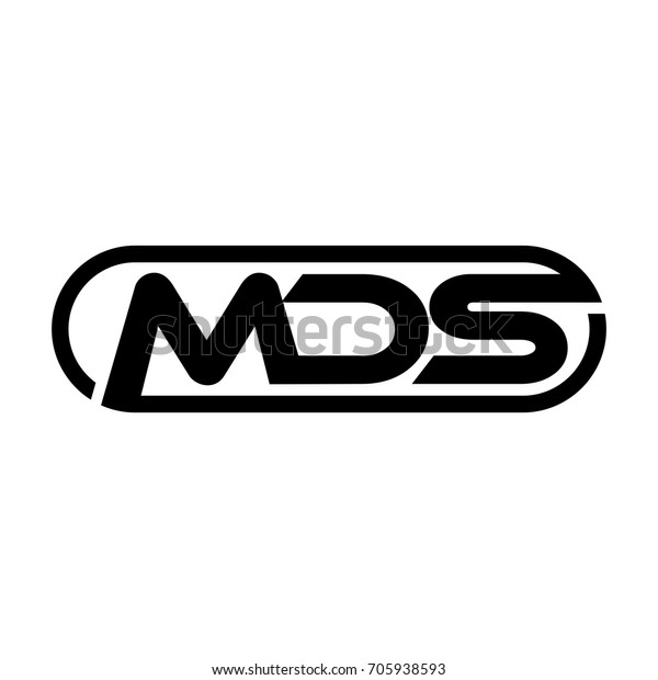 Letter M D S Vector Logo Stock Vector (Royalty Free) 705938593 ...