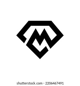1,335 M Diamond Logo Images, Stock Photos & Vectors | Shutterstock