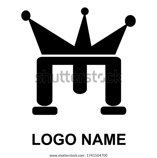Letter M King Logo Design Vector 库存矢量图（免版税）1741504700 | Shutterstock