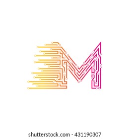 1,977 M Electronic Logo Images, Stock Photos & Vectors | Shutterstock