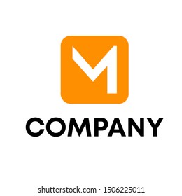 Colorful M Mail Iconic Logo Design Stock Vector (Royalty Free ...
