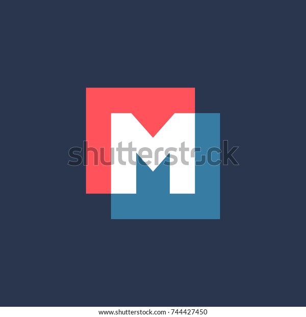 Letter M Logo Icon Design Template Stock Vector (Royalty Free) 744427450