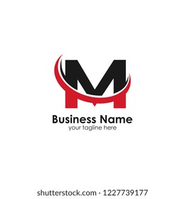 Sm Logo Letter Design Vector Red Stock Vector (Royalty Free) 576593332 ...