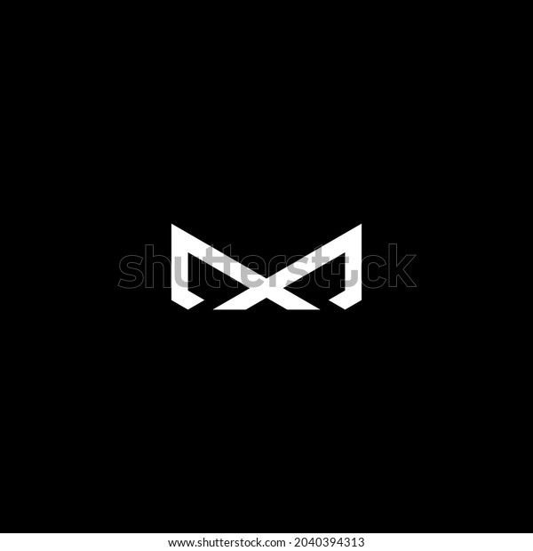 Letter M Logo Type Eye Icon Stock Vector (Royalty Free) 2040394313 ...
