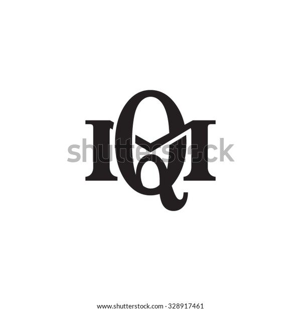Letter M Q Monogram Logo Stock Vector (Royalty Free) 328917461