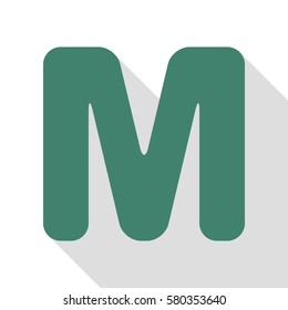 Letter M Sign Design Template Element Stock Vector (Royalty Free ...
