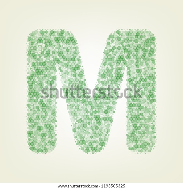 Letter M Sign Design Template Element Stock Vector (Royalty Free ...