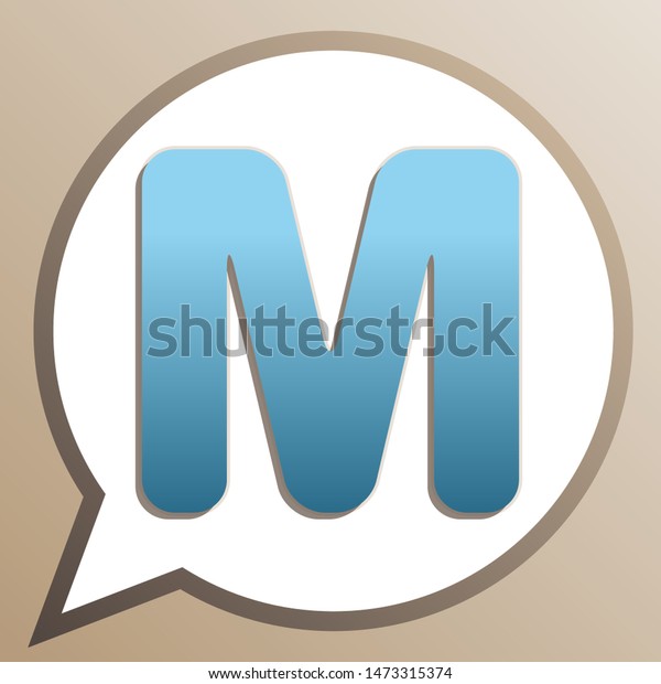 Letter M Sign Design Template Element Stock Vector (Royalty Free ...