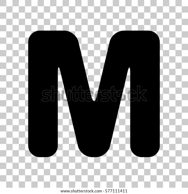 Letter M Sign Design Template Element Stock Vector (Royalty Free ...