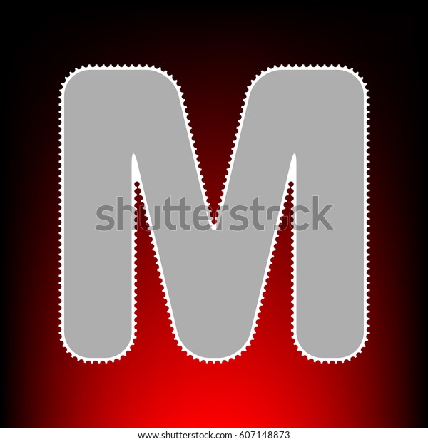 Letter M Sign Design Template Element Stock Vector (Royalty Free ...
