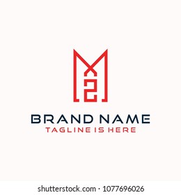 Letter M Z Logo Icon Design Stock Vector (Royalty Free) 1077696026 ...