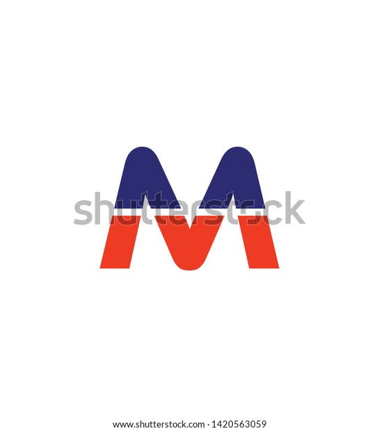 Letter M1 Vector Symbol Stock Vector (Royalty Free) 1420563059 ...