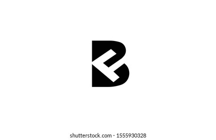 258 Letter b and f mark modern logo design template Images, Stock ...
