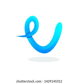 Letter Mark V Logo Design Stock Vector (Royalty Free) 1429145312