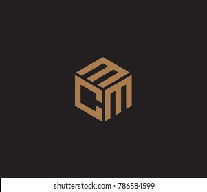 Logo de la carta MCM. icono: vector de stock (libre de regalías ...