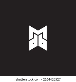 Letter Mdb Minimal Simple Logo Stock Vector (Royalty Free) 2164428527 ...