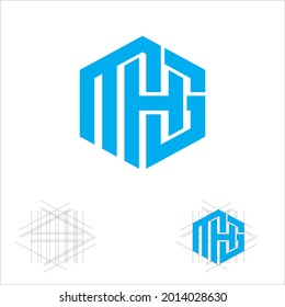 Letter Mhg Logo App Icon Logo Stock Vector (Royalty Free) 2014028630 ...
