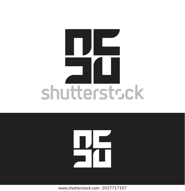Letter Monogram Double S Letter S5 Stock Vector (Royalty Free ...
