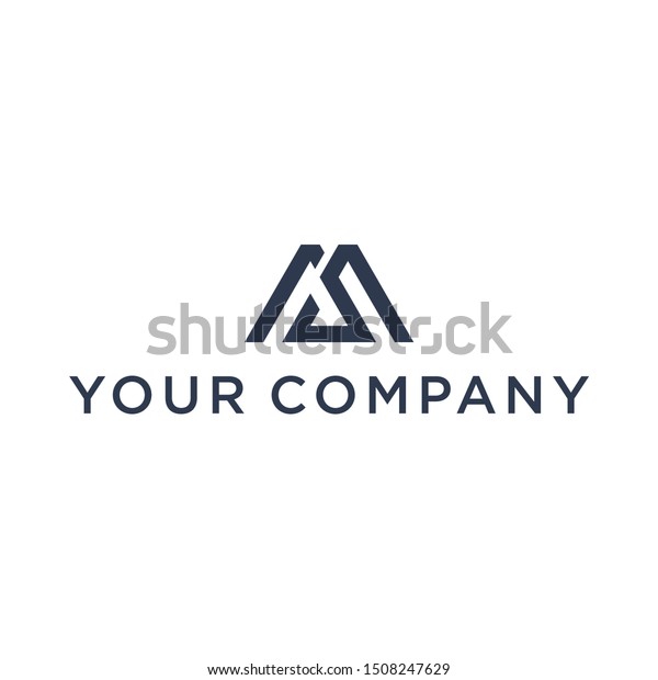 Letter Ms Logo Multiple Business Stock Vector (Royalty Free) 1508247629 ...