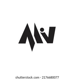 Letter Mv Logo Design Vector Stock Vector (Royalty Free) 2176680077 ...