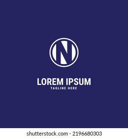 Letter N Creative Logo Design Template Stock Vector (Royalty Free ...