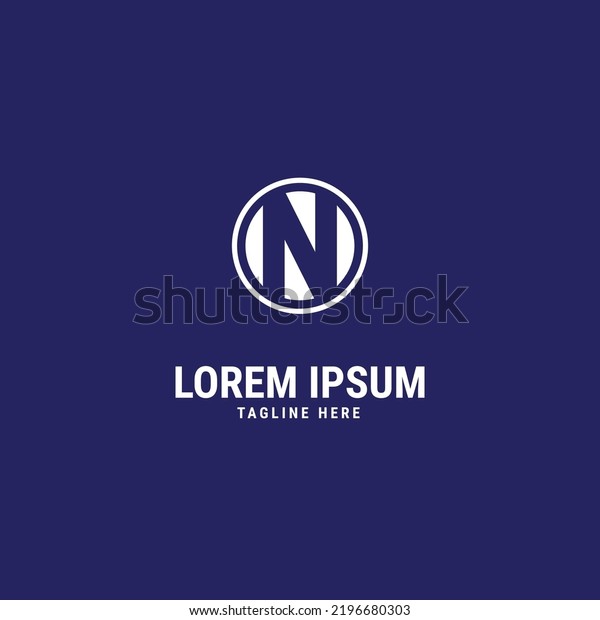 Letter N Creative Logo Design Template Stock Vector (Royalty Free ...
