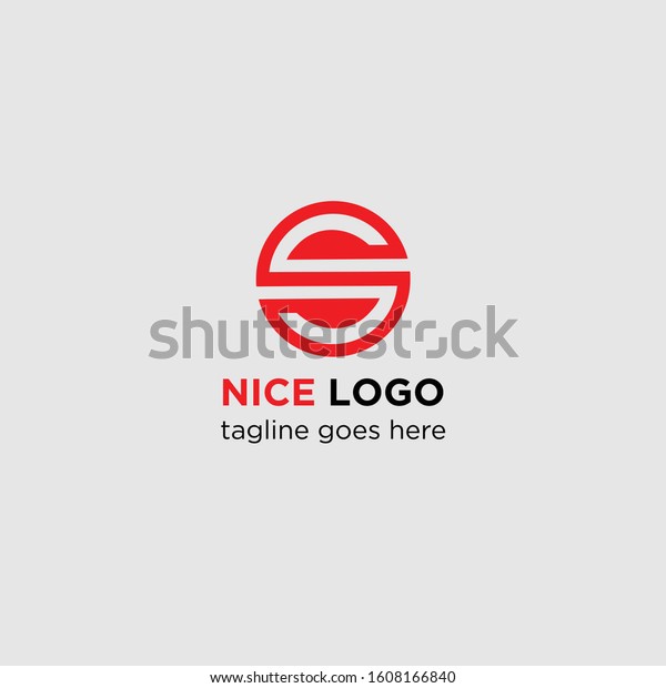 Letter N Letter Mark Logo Cirle Stock Vector (Royalty Free) 1608166840 ...