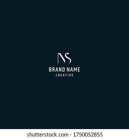 Letter Ns Logo Template Design Vector Stock Vector (Royalty Free ...