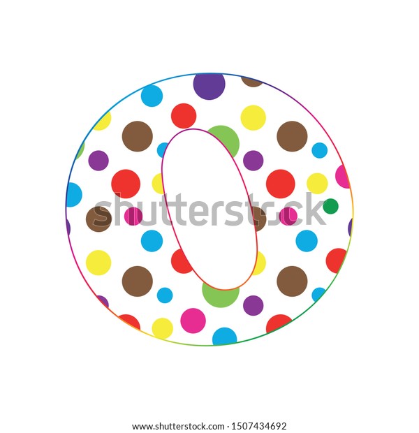 Letter O Cartoon Fun Letters Alphabet: เวกเตอร์สต็อก (ปลอดค่าลิขสิทธิ์ ...