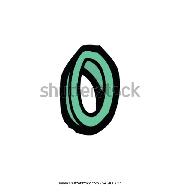 Letter O Drawing Stock Vector (Royalty Free) 54541339 | Shutterstock