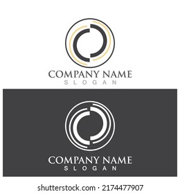 Letter O Icon Vector Illustration Template Stock Vector (Royalty Free ...